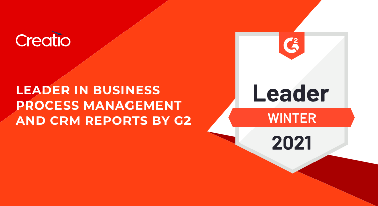 Creatio Positioned As A Leader In The Grid® Reports For Business
