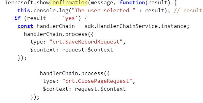 Save and close the page after clicking Yes in the confirmation box ...