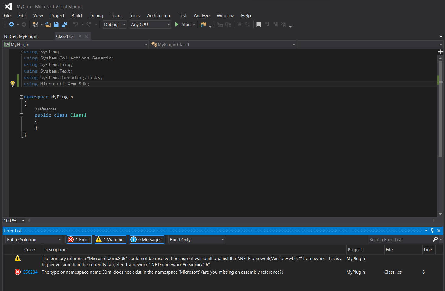 please solve this error | Community Creatio