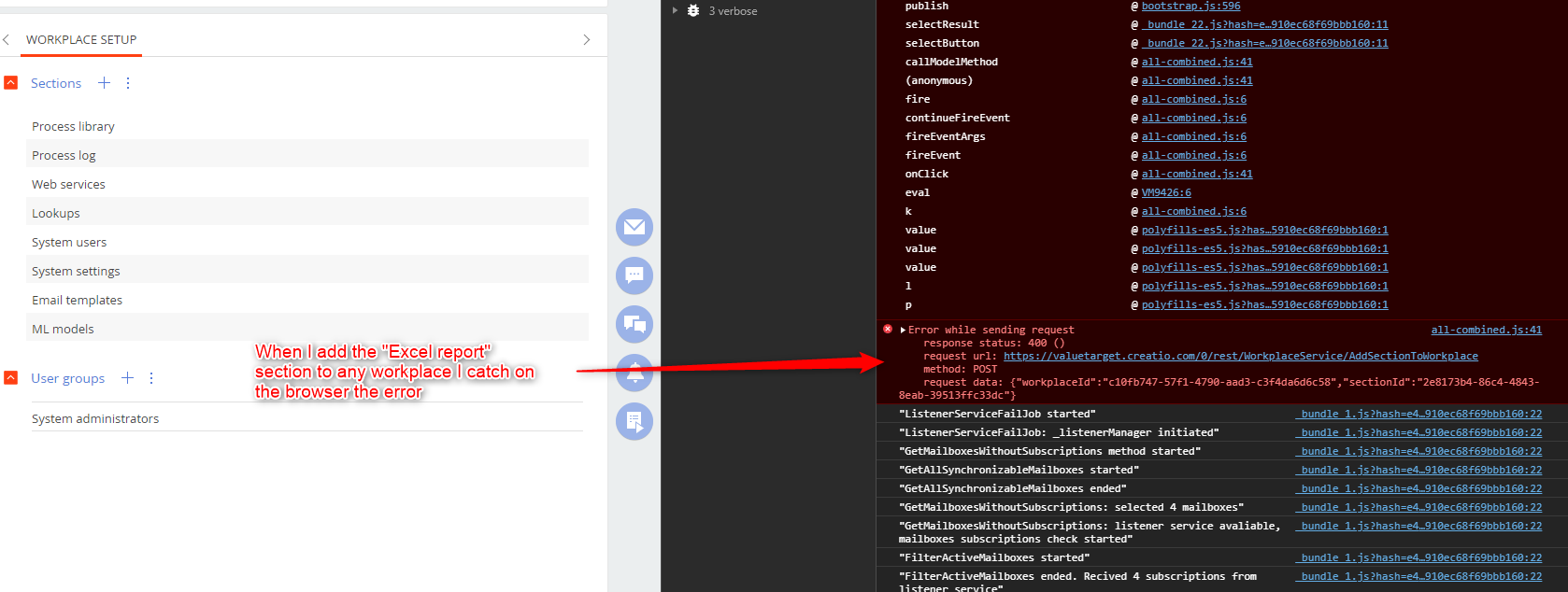 Installation Problem For Excel Report Builder Community Creatio