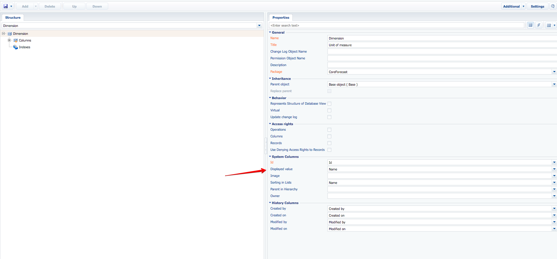 Receiving the "Displayed value" column values via esq | Community Creatio