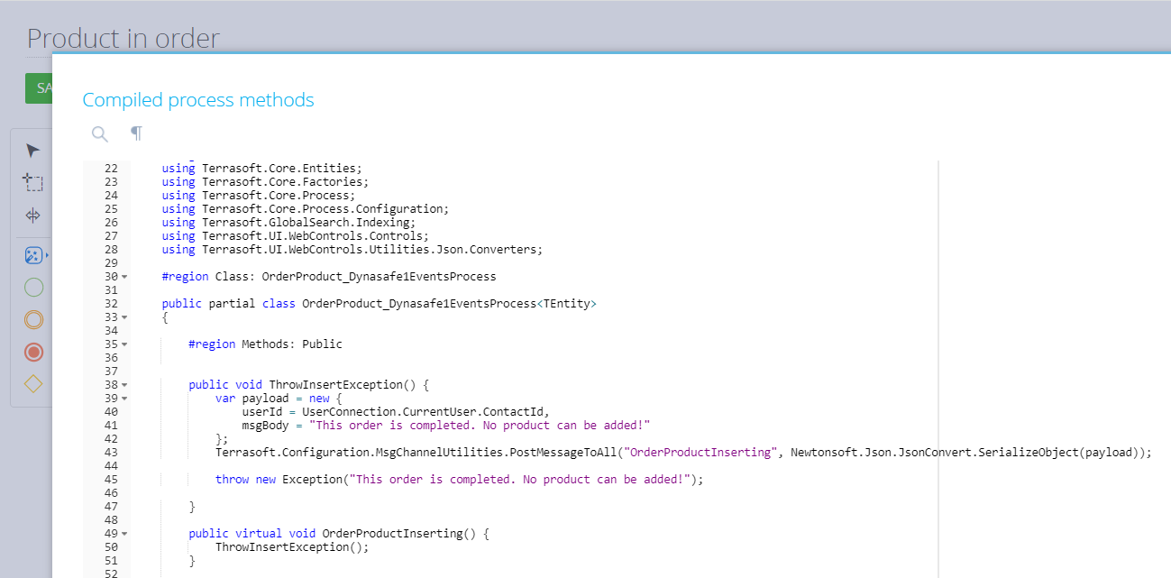 How do I get the status of an order from its order product's ...