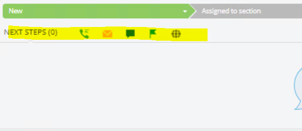 Actions In Case To Show In Portal Case Community Creatio