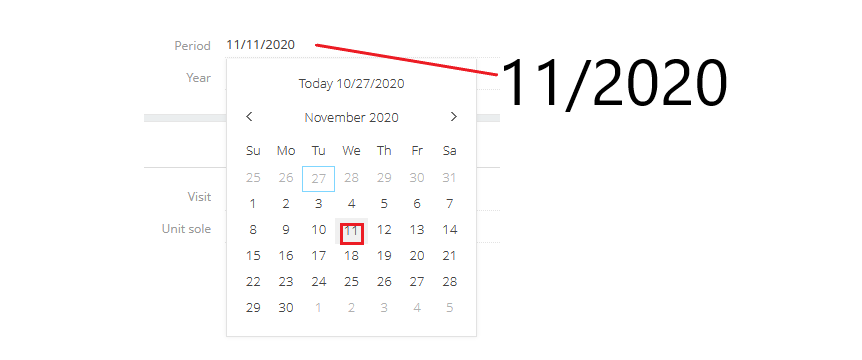 Display date field in month/year format | Community Creatio