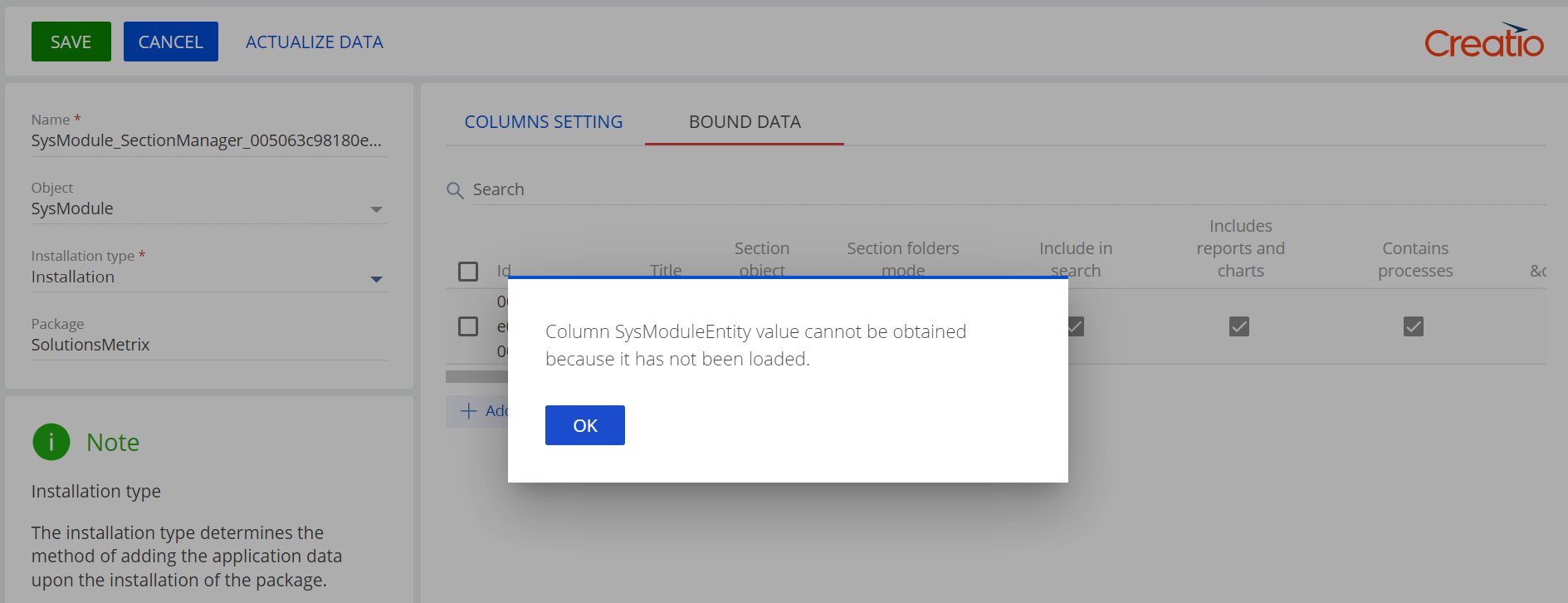 Multiple-choice field issue with saving selected values | Community Creatio Multiple-choice field issue with saving selected values | Community Creatio