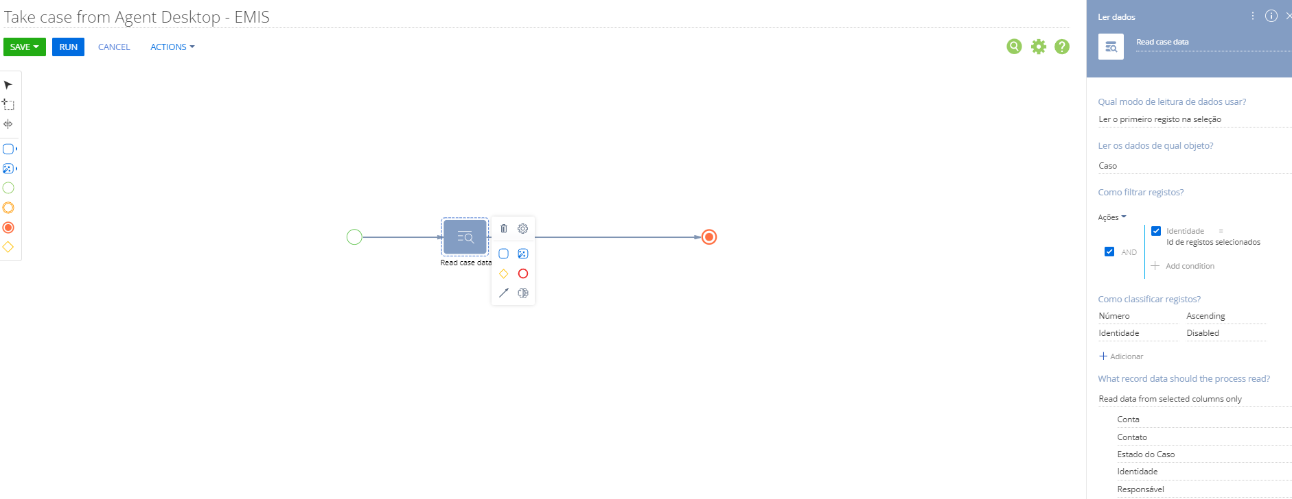 Open case from agent desktop | Community Creatio
