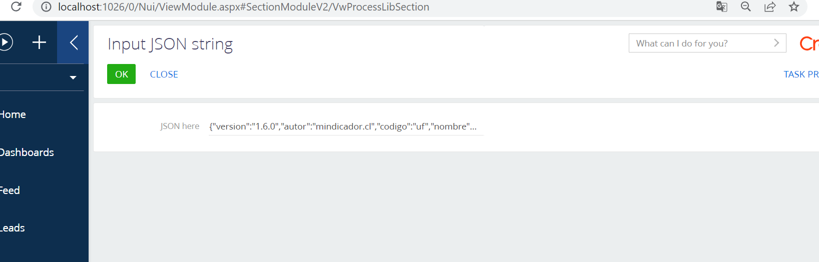Help To Parse A Json I Get From A Webservice To Variables Can After Introduce To A Creatio