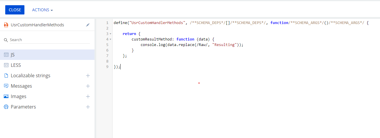 How Can We Seggregate A Handler Code To Multiple Callback Functions In Freedomui Community