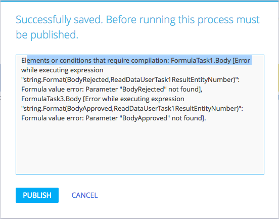 Order Approval Error | Community Creatio