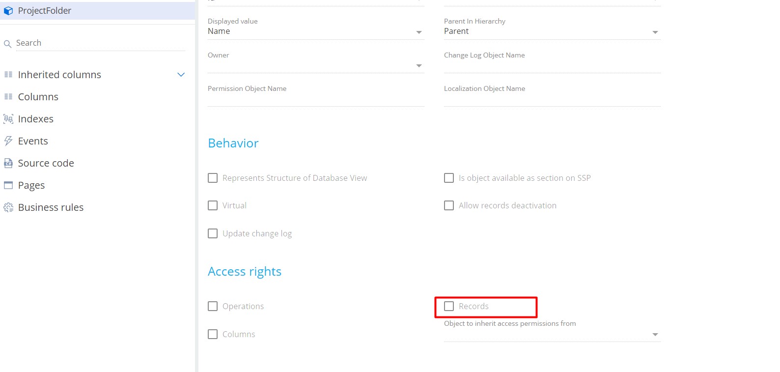 Setup Rights Community Creatio