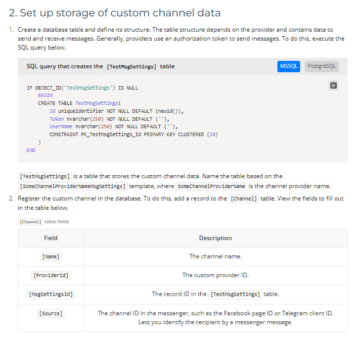Create Custom Channel | Community Creatio