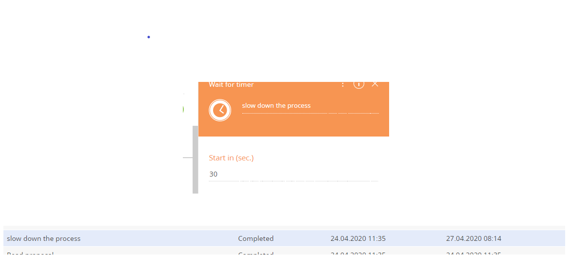Wait for timer element | Community Creatio