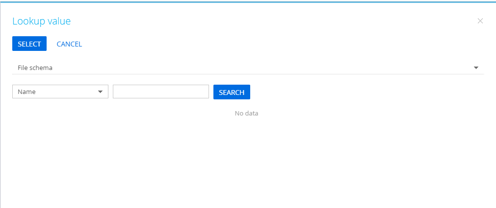 File Schema in 'SAVE PRINTABLE' PROCESS ELEMENT | Community Creatio