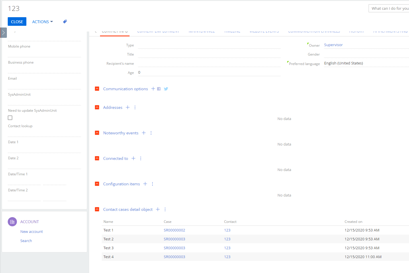 Sort objects - server side | Community Creatio
