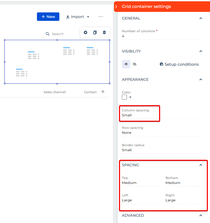 Make List Columns Take All List Width Community Creatio