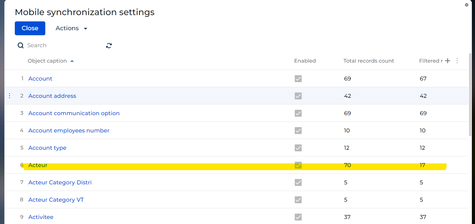 How To Filter Section List Community Creatio