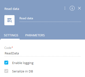 Get columns read in "Read data" step | Community Creatio